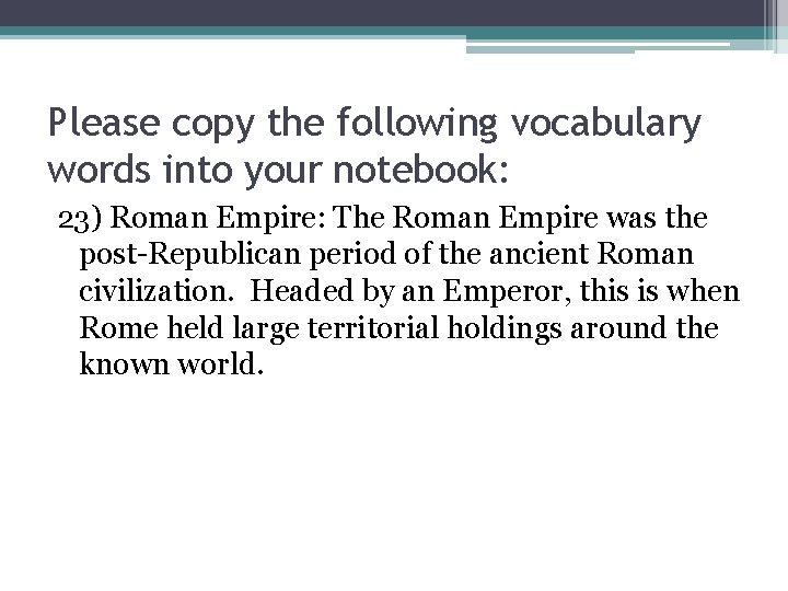 Ancient Greece and Ancient Rome UNIT 2 Please