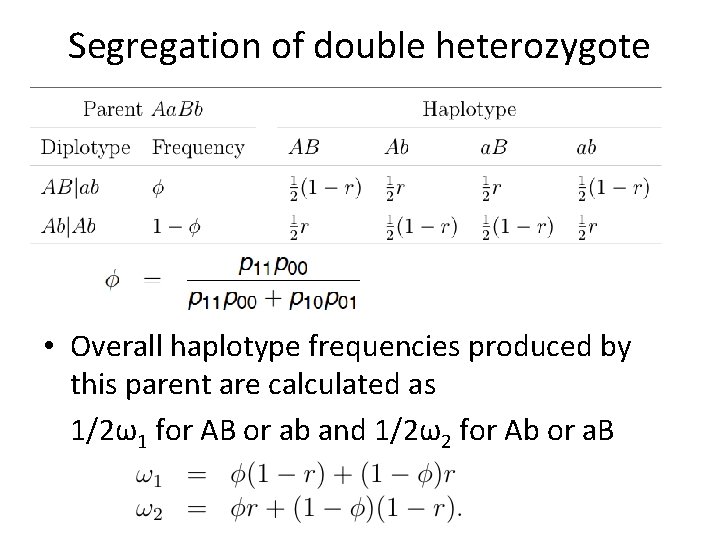 Joint Linkage and Linkage Disequilibrium Mapping Key Reference
