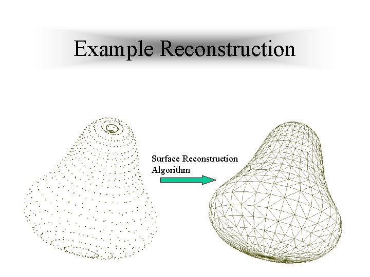 Surface Reconstruction From Unorganized Point Sets piyushcs Example