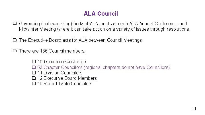 The ALA and Chapters Partnership New Chapter Leader