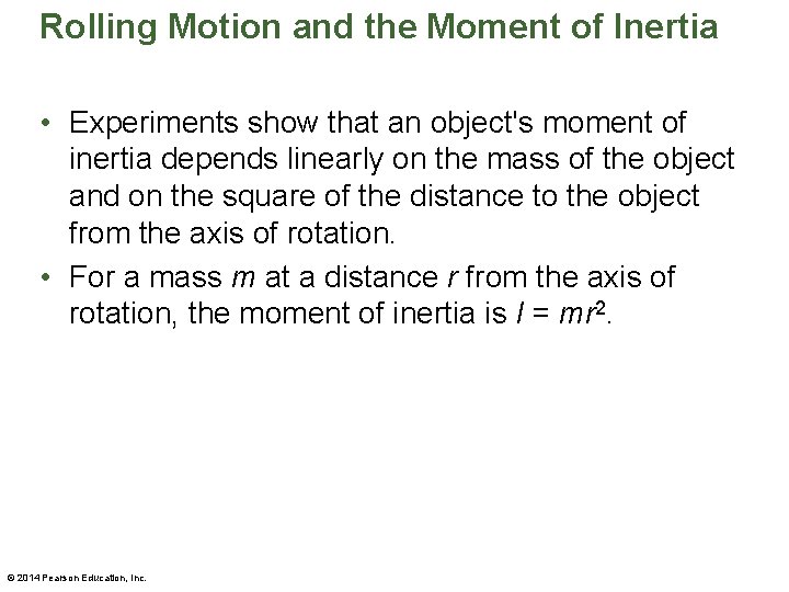 Chapter 8 Lecture Pearson Physics Rotational Motion and