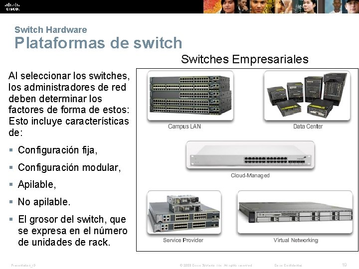 Chapter 1 Introduction to Scaling Networks PresentationID 2008