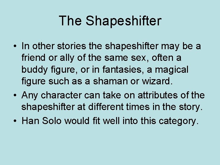 Common Archetypes Carl Jung Common Archetypes The Mentor