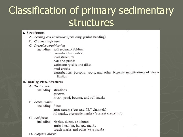 GE 0 3112 Sedimentary processes and products Lecture