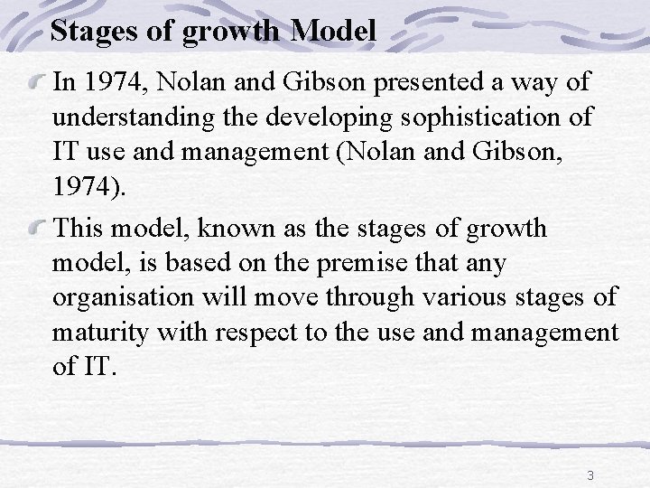 Strategic Information Systems CBSM 4203 TOPIC 4 NATURE