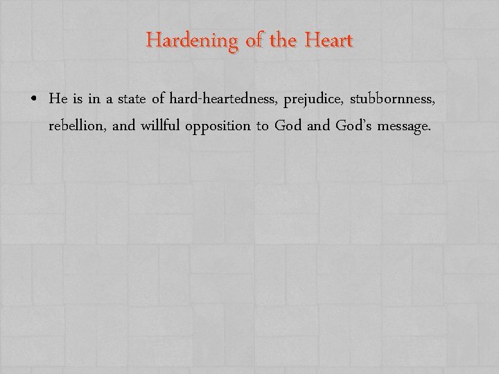 Cardiosclerosis Hardening of the Heart What is hardening