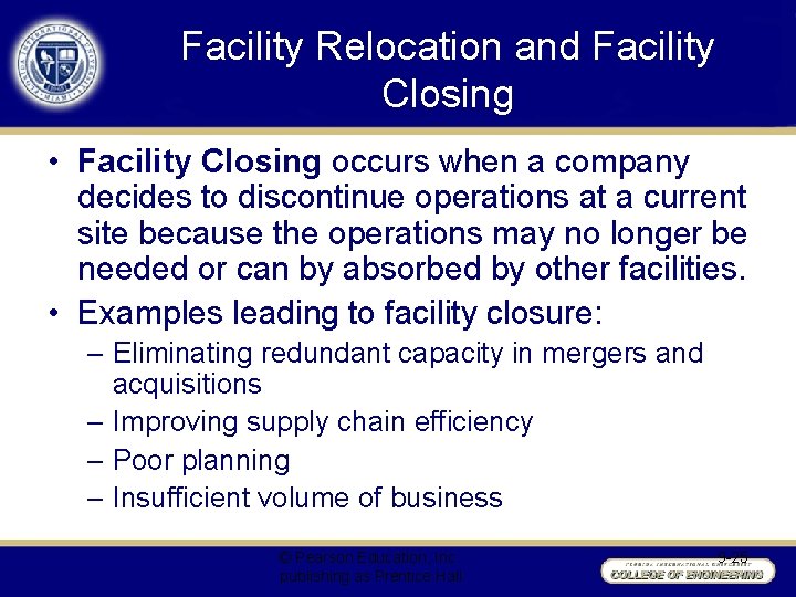 Chapter 9 Distribution Center Warehouse and Plant Location