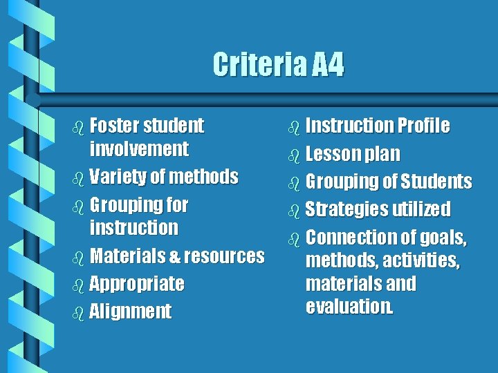 PATHWISE CLASSROOM OBSERVATION SYSTEM DOMAIN A ORGANIZING CONTENT
