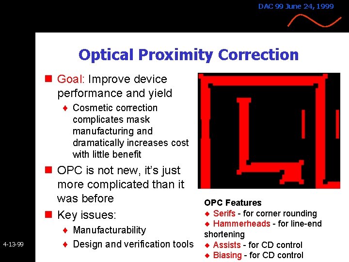 Numerical Technologies Inc 4 13 99 Tutorial on