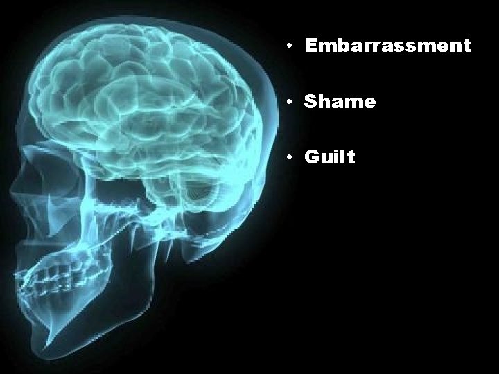 Selfconscious emotions Embarrassment Shame Guilt What are they