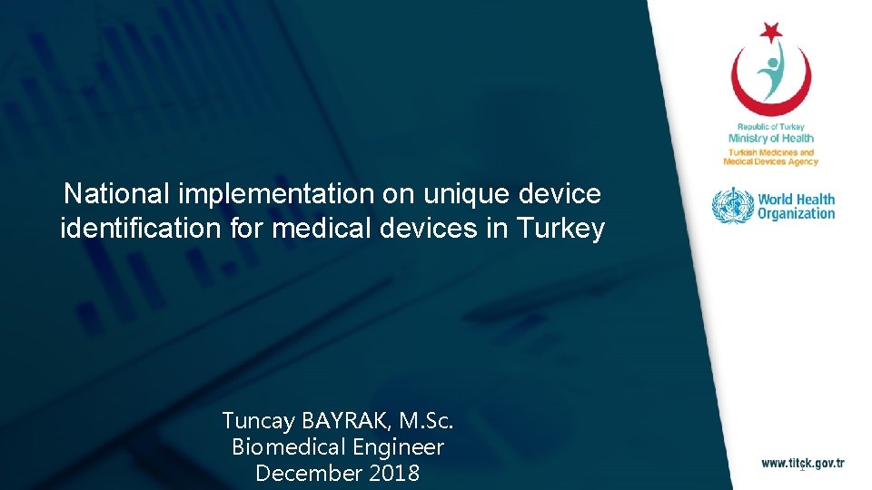 National implementation on unique device identification for medical