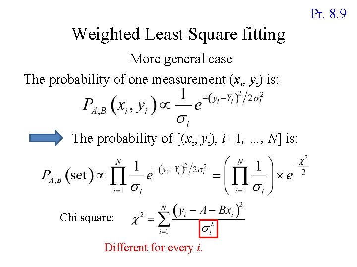 Lab 4 Least Square Fitting Lab 4 Least