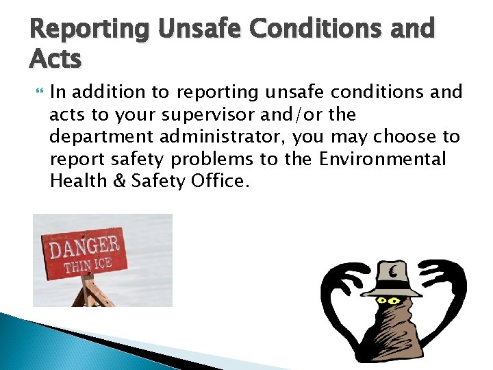 Health Safety Emergency Evacuation and Operations Plan Department