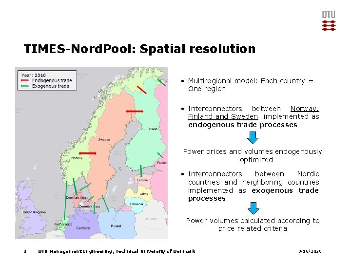 Value of the interconnectors in the Nordic countries