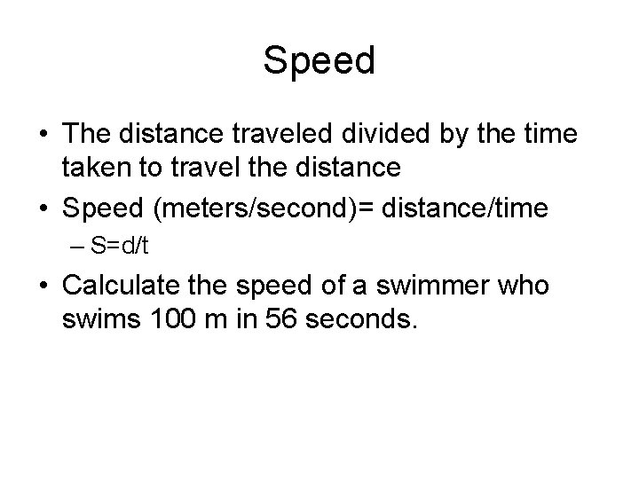 Chapter 18 Motion and Momentum Matter and Motion