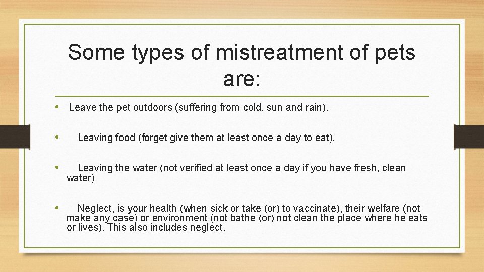 Project Four legs This project is about Animal