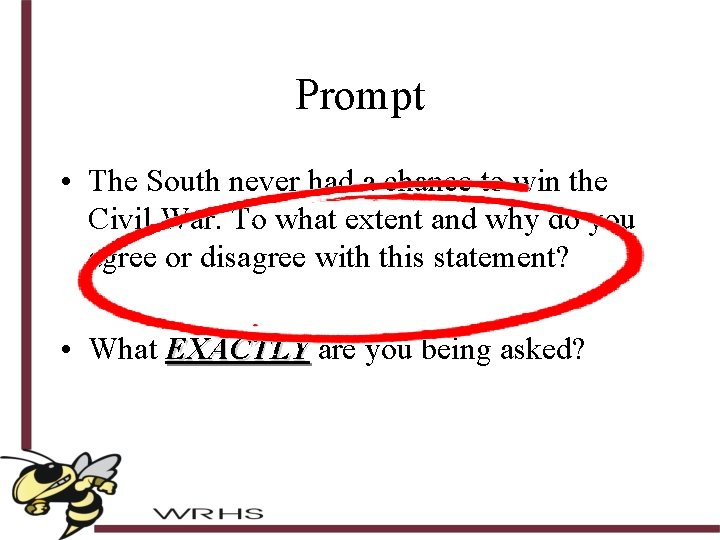 Writing APUSH Thesis Statements What is a Thesis