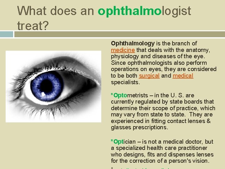 MEDICAL TERMINOLOGY DOCTORS DISEASES AND OTHER GOOD TERMS