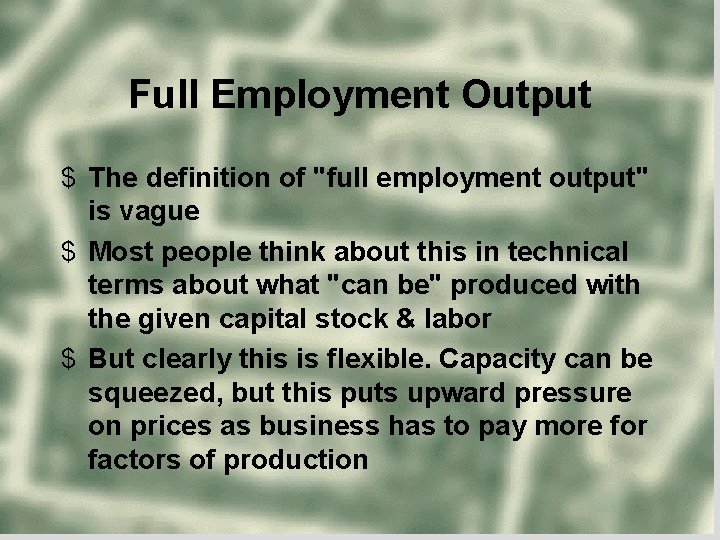 Inflation from minor phenomenon to major problem Inflation