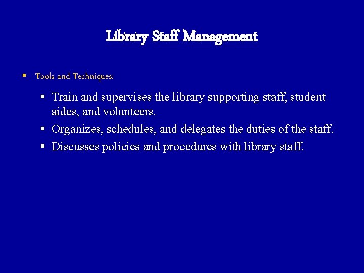 School Library Management Sunil MV SDM Institute for