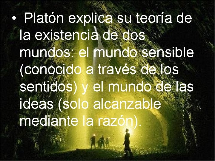 El mito de la Caverna Anlisis y Reflexin