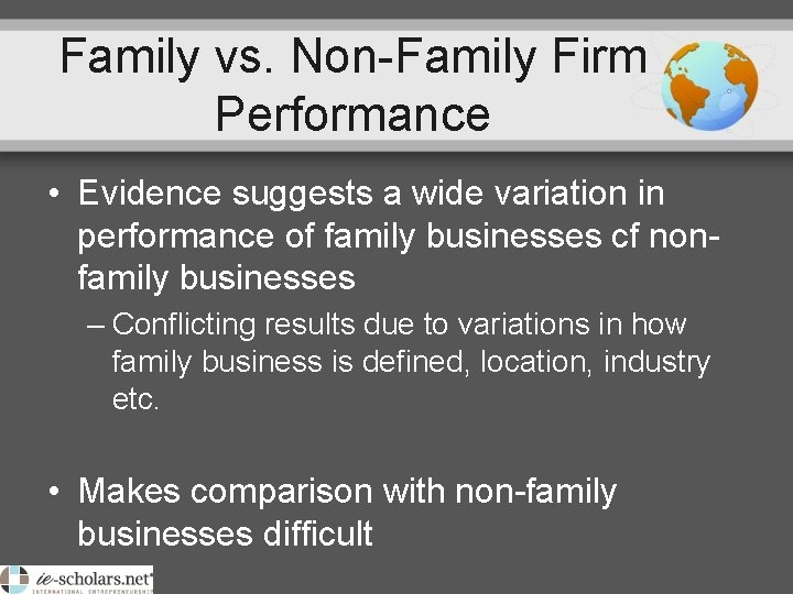 Family Business Internationalization Challenges Opportunities Jill ...