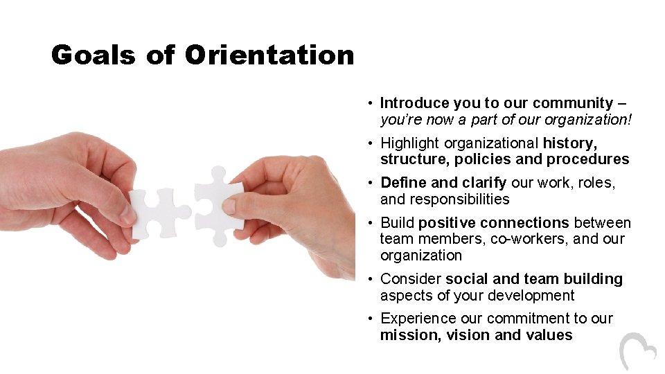 Welcome to Our Organization How are you Feeling