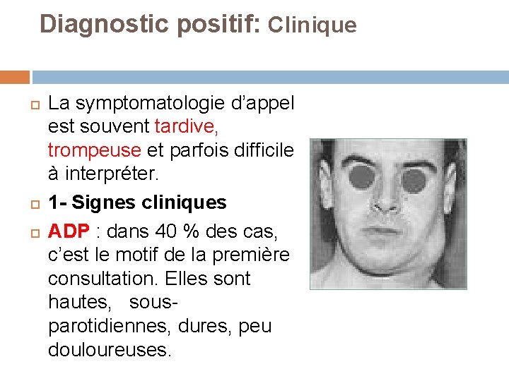 CANCER DU CAVUM Pr M Benchaoui Matre de