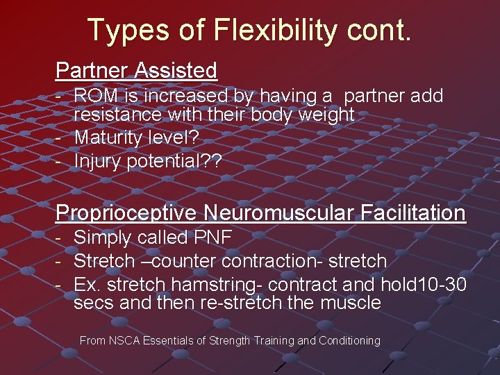 Flexibility AKA ROM Labette Community College PE 116