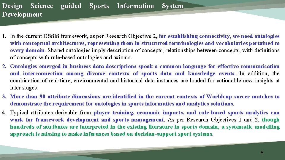 Design Science Guided Sports Information System Framework Development