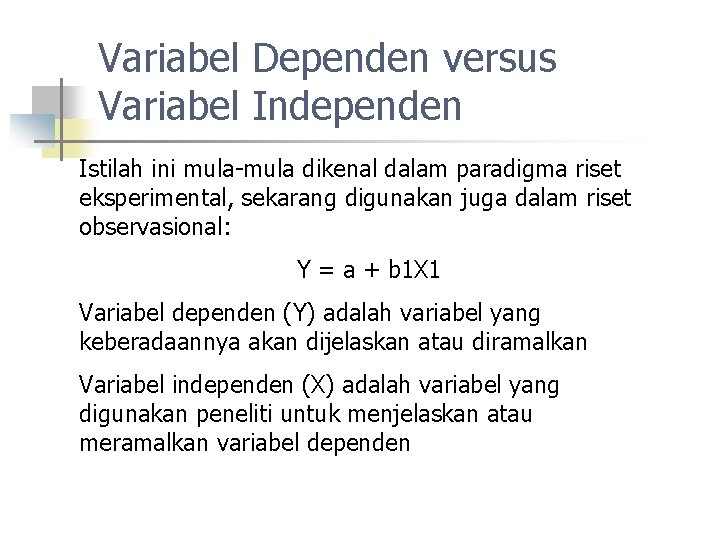 Jenis Statistik Berdasarkan Kegunaan Statistik deskriptif n Statistik