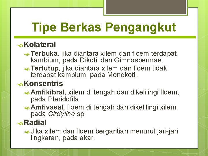 PLANT TISSUES Agustin Mahardika NIM 081434012 P Bio