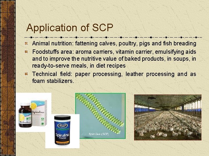 MIC 304 BASIC INDUSTRIAL MICROBIOLOGY INDUSTRIAL PRODUCTS FROM