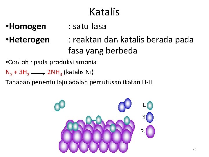 STANDAR KOMPETENSI 3 Memahami kinetika reaksi kesetimbangan kimia
