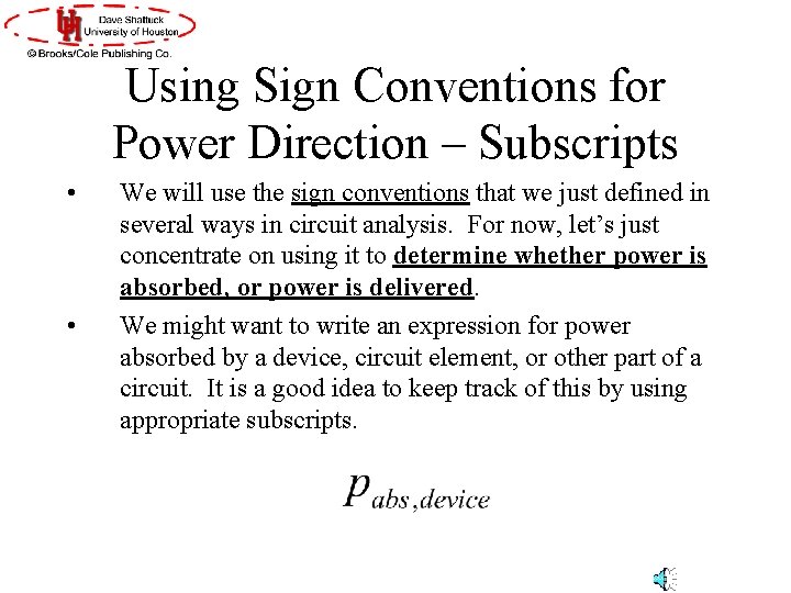 Module 1 Part 2 Energy Power and Which