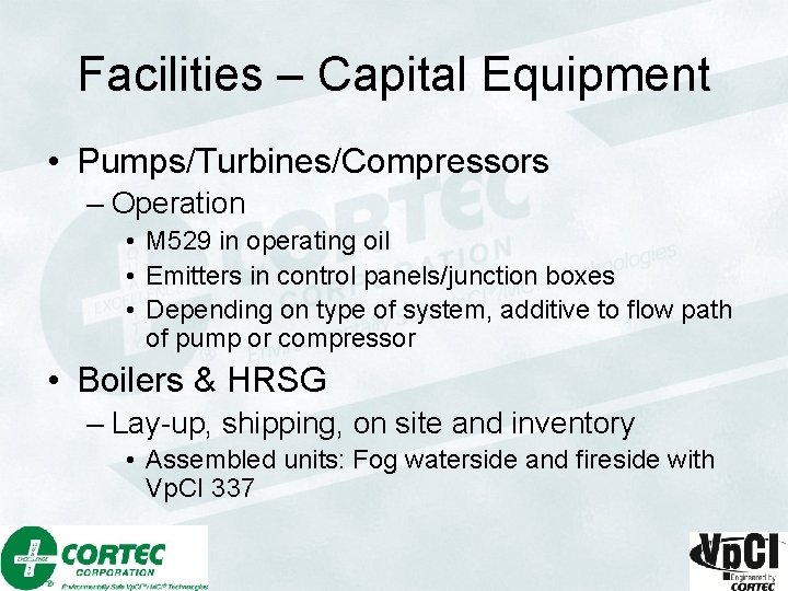 Basics of the Oil Gas Petrochemical Industries Cortec