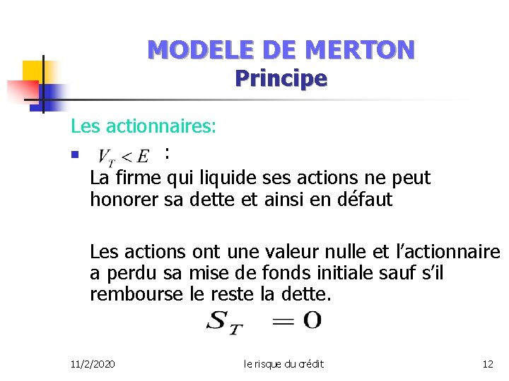 RISQUE CREDIT YOUSSEF CHALACH FOUZIA ELAM MALADO WONE