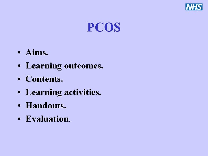 Different Faces of PCOS Polycystic Ovarian Syndrome Shahnaz
