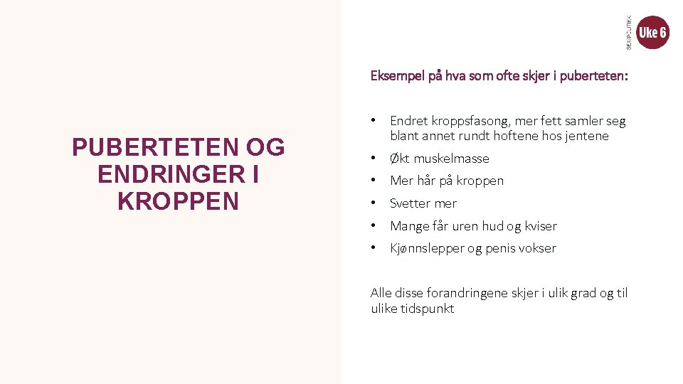 KROPP OG PRESS 5 7 trinn HVA VI