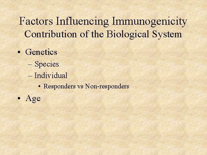 Overview of the Immune System Innate Nonspecific Cellular