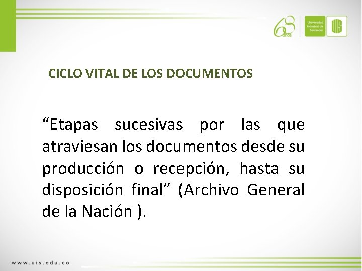 LA CORRECTA ORGANIZACIN DE ARCHIVOS UN APORTE A