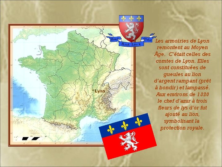 AVEC MARIJO LYON 6 Les armoiries de Lyon