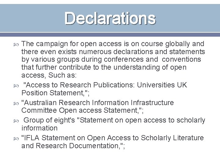 Open Access Movement A Primer for Higher Education