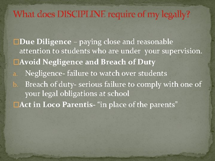 Ch 2 Recognizing Your Obligations and Charting the