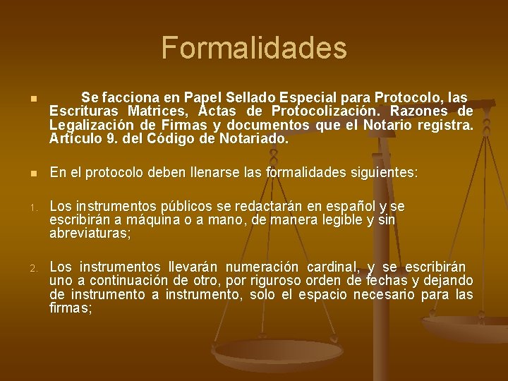 El PROTOCOLO O REGISTRO NOTARIAL ANTECEDENTES HISTRICOS 1