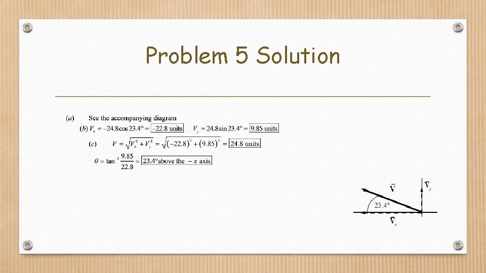 Chapter 3 Kinematics in 2 or 3 Dimensions