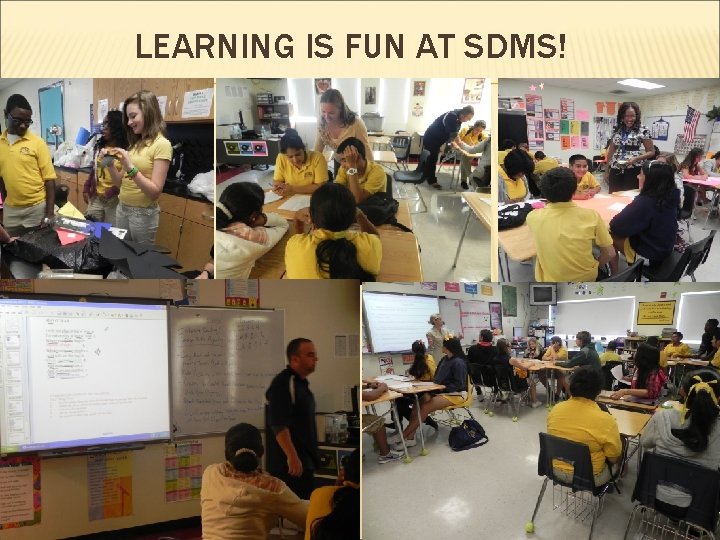 SOUTH DADE MIDDLE SCHOOL Mr Brian Hamilton Principal