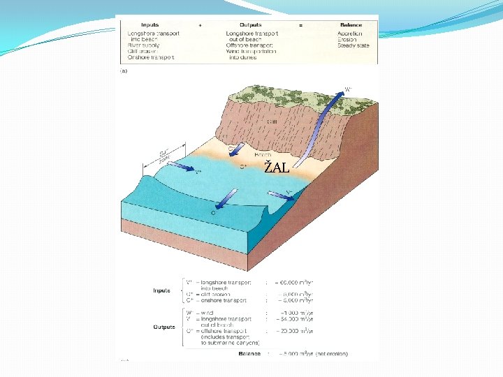 Marinski i jezerski reljef OBALA pojas u kojem