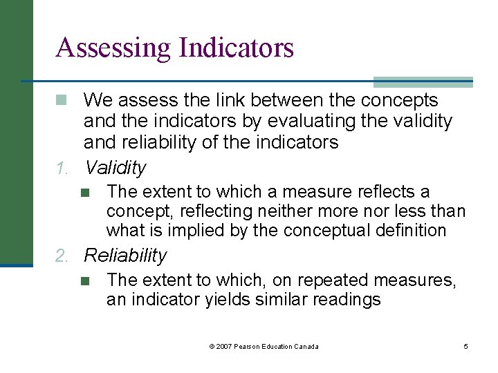 Chapter 13 Measurement Winston Jackson and Norine Verberg