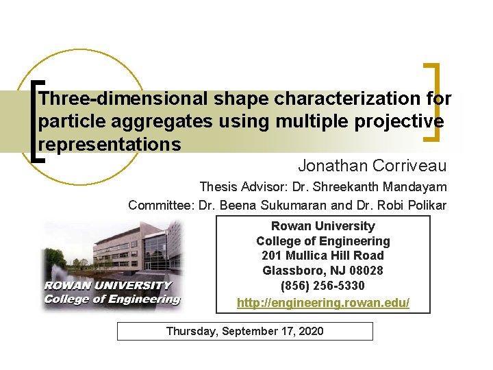 Threedimensional shape characterization for particle aggregates using ...